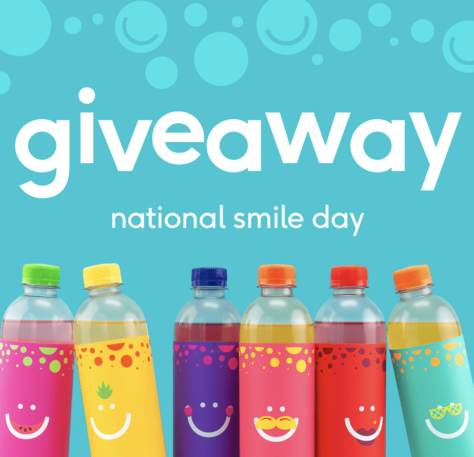 Win Big with the Bubly Burst National Smiles Day Sweepstakes! | Freebie Mom