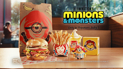 Wendy's Minions & Monsters Meal 2026: Banana Frosty Swirl + Collectibles